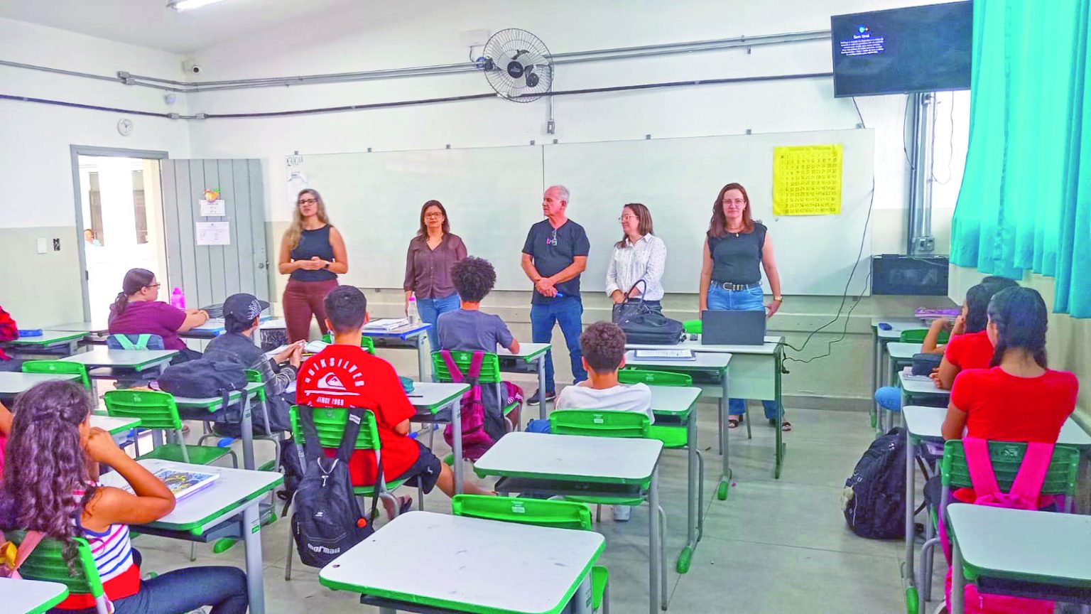 Protagonismo estudantil marca dia especial na escola E.E. Mário Bulcão ...